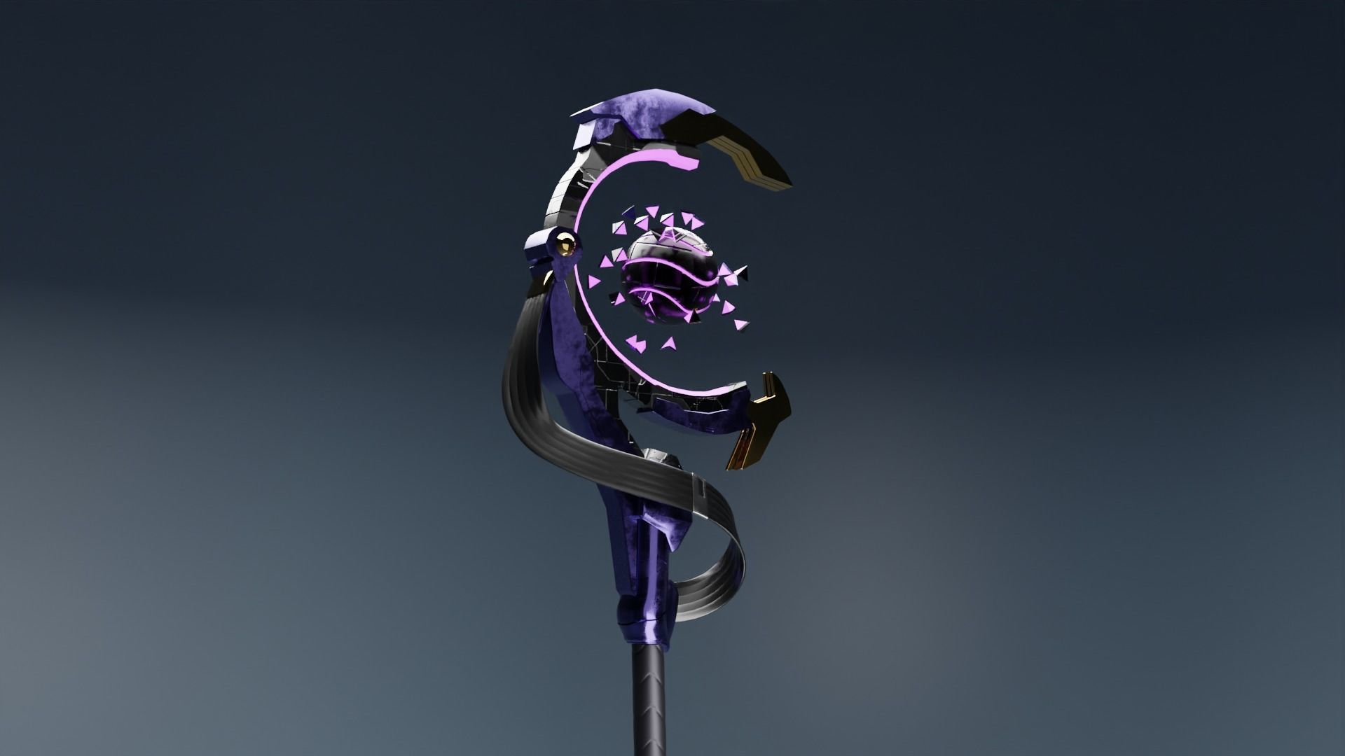 Ramattras Staff - Overwatch 2 3D model | CGTrader