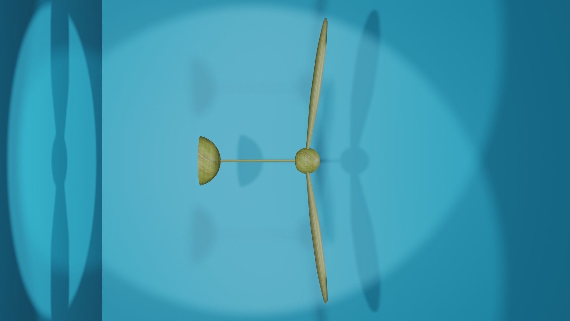 Bamboo Copter 3D model | CGTrader