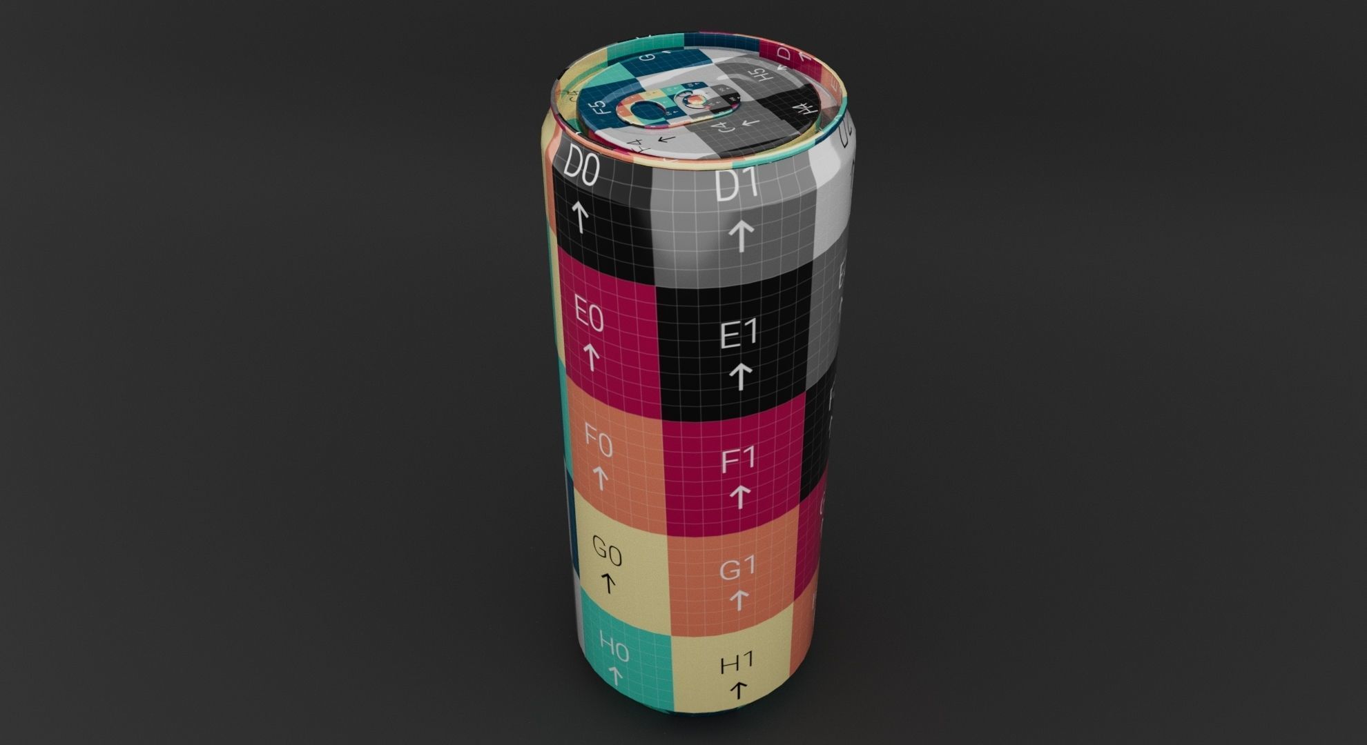 Aluminum Can 330ml Free 3D model free 3D model | CGTrader