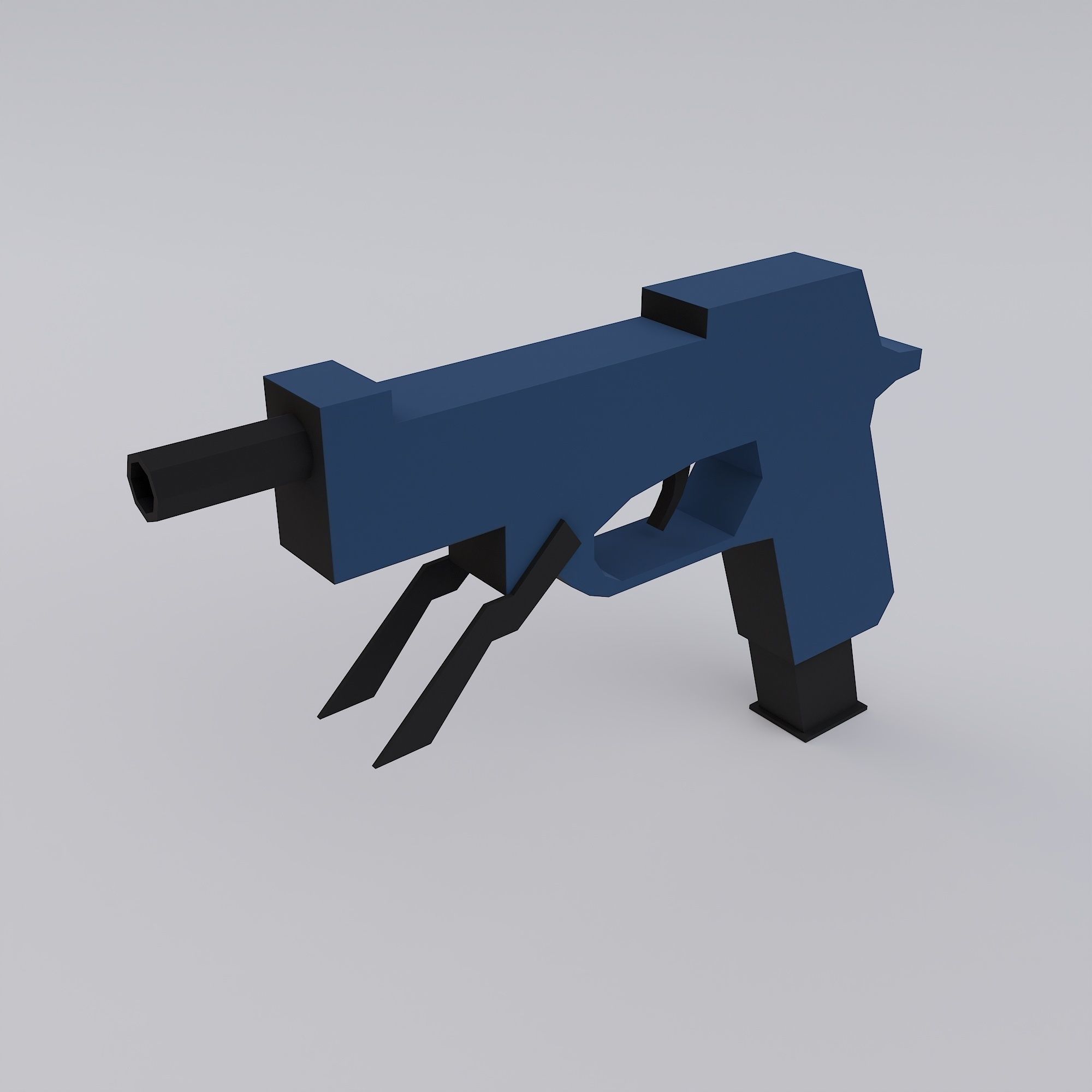 3D model Beretta 93R machine pistol gun VR / AR / low-poly | CGTrader