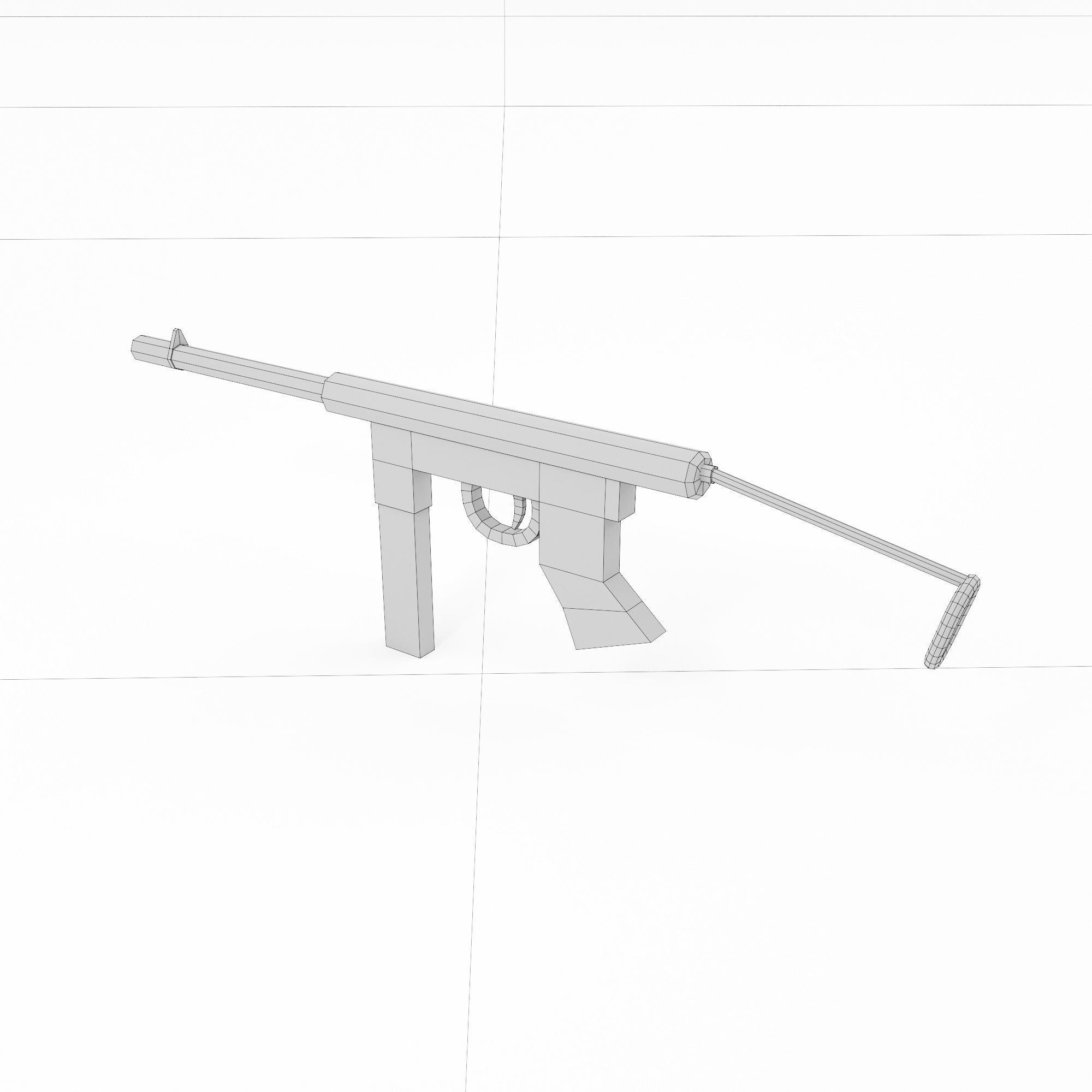 3D model Halcon ML57 submachine gun VR / AR / low-poly | CGTrader