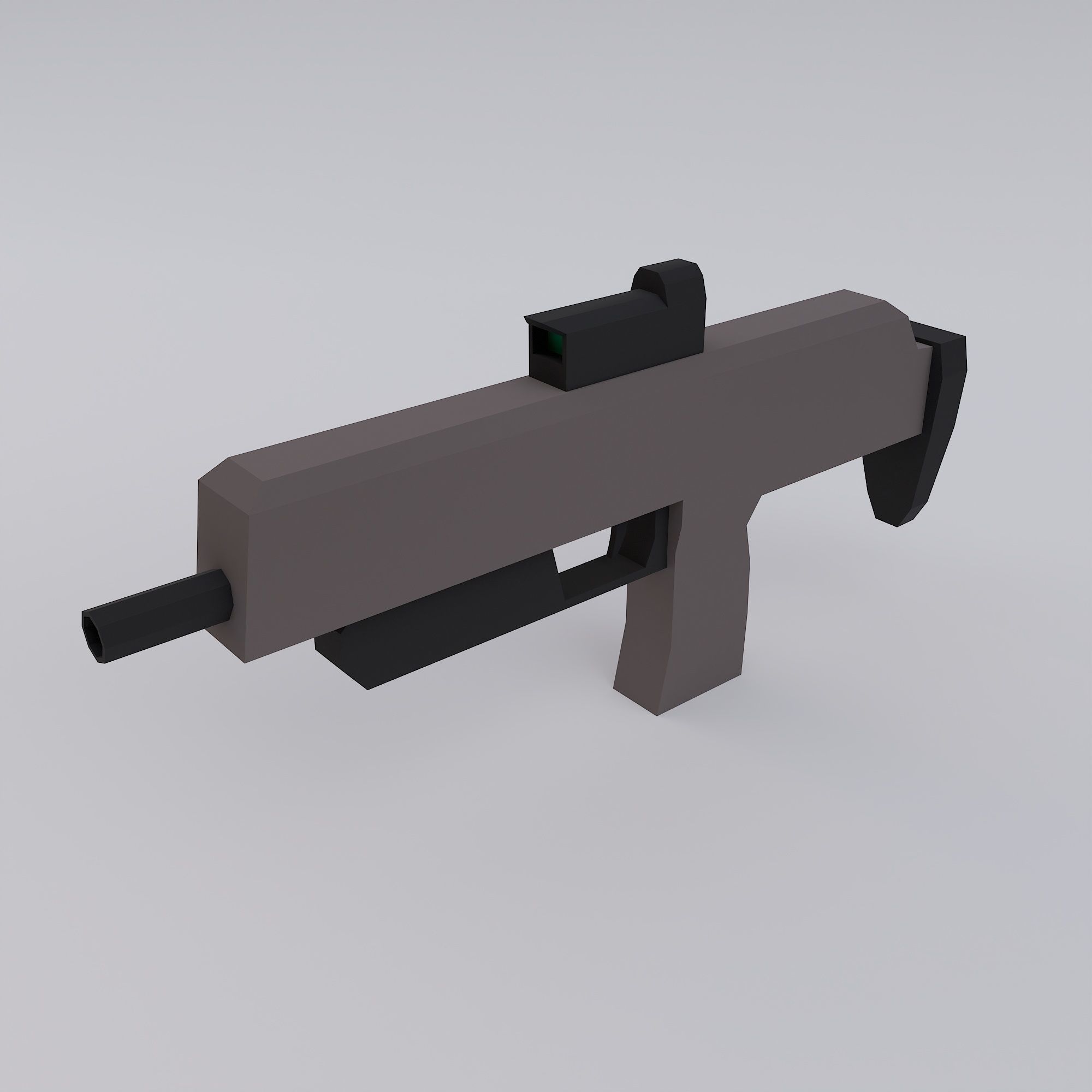 3D model Heckler Koch MP7 submachine gun VR / AR / low-poly | CGTrader