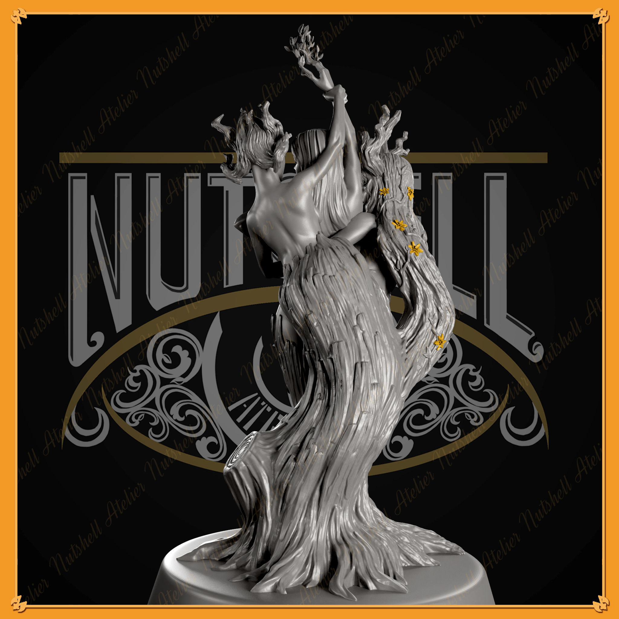 Nutshell Atelier - Forest Dryad - NSFW 3D model 3D printable | CGTrader