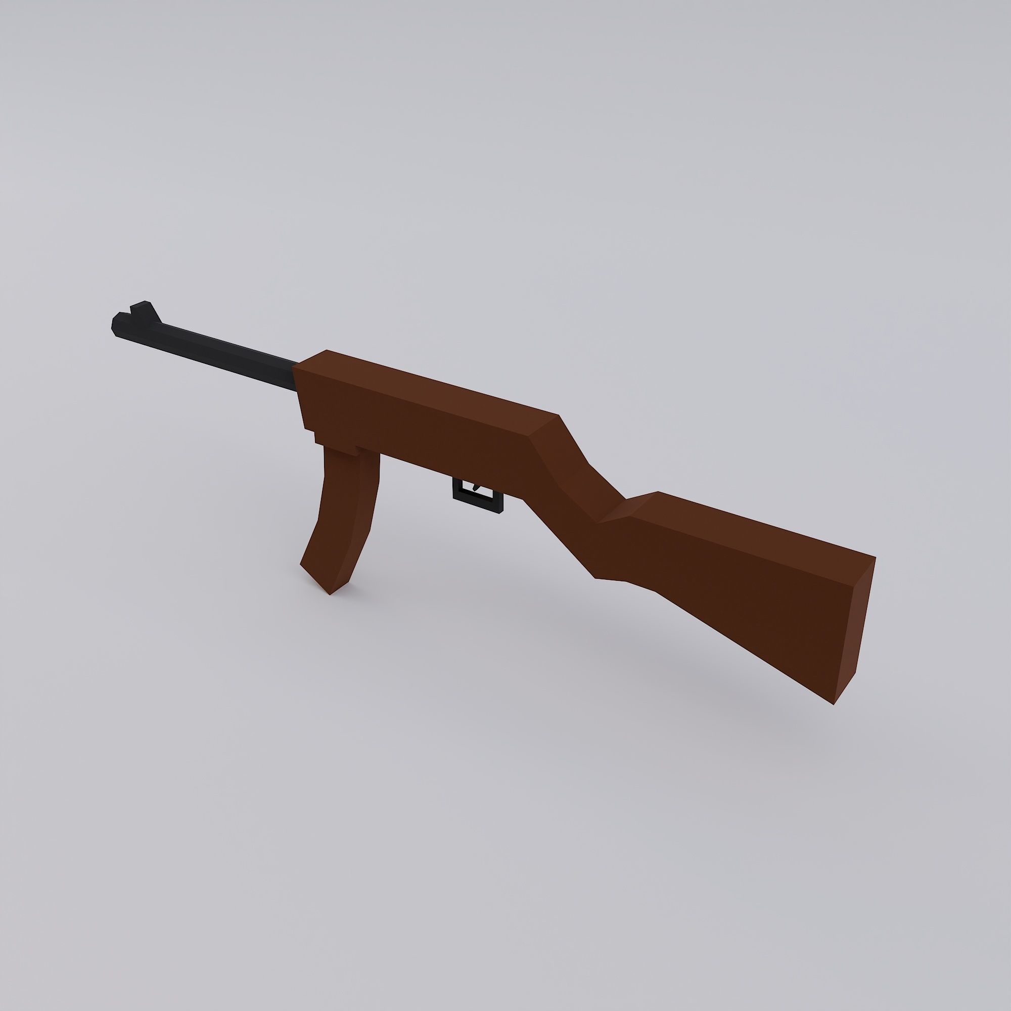 3D model M49 submachine gun VR / AR / low-poly | CGTrader