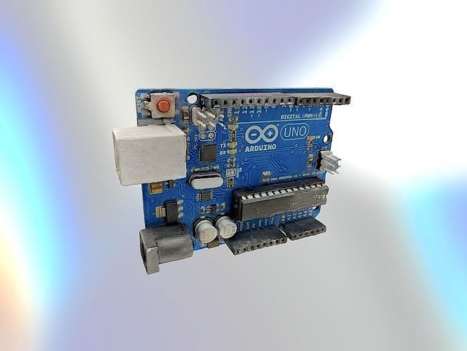Arduino UNO R3 Circuit Board 3D model | CGTrader