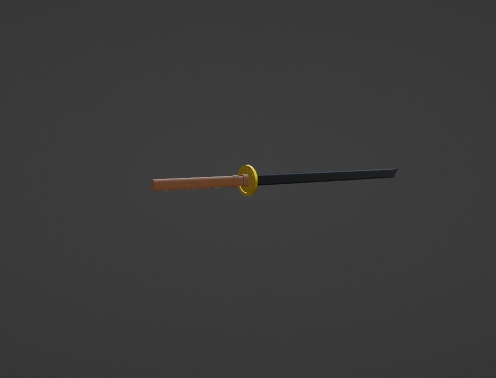 Simple Samurai Sword - Katana free VR / AR / low-poly 3D model | CGTrader