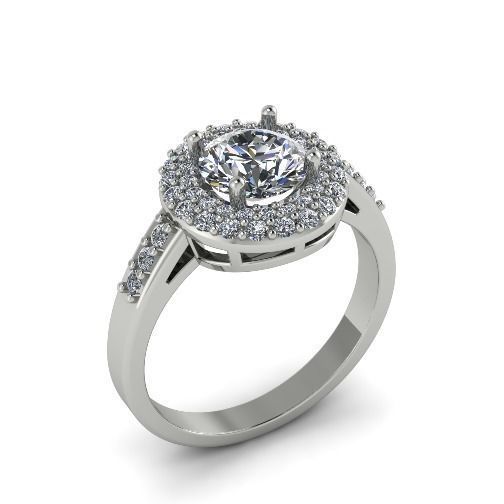 Engagement ring Model 2368 3D model 3D printable | CGTrader