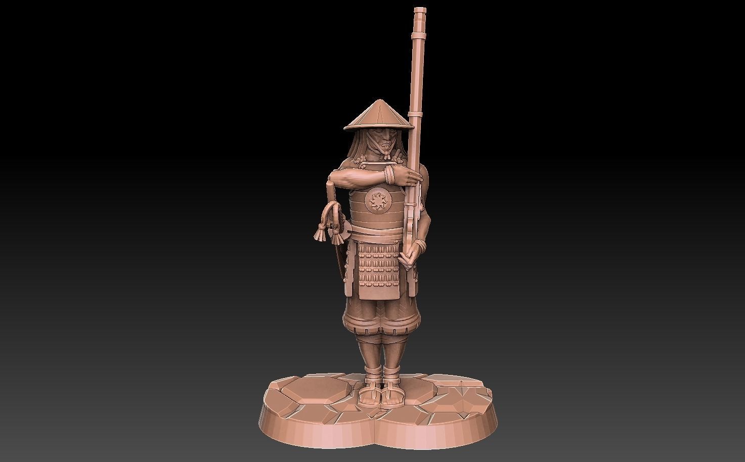 Ashigaru Musket Regiment 3D model 3D printable | CGTrader