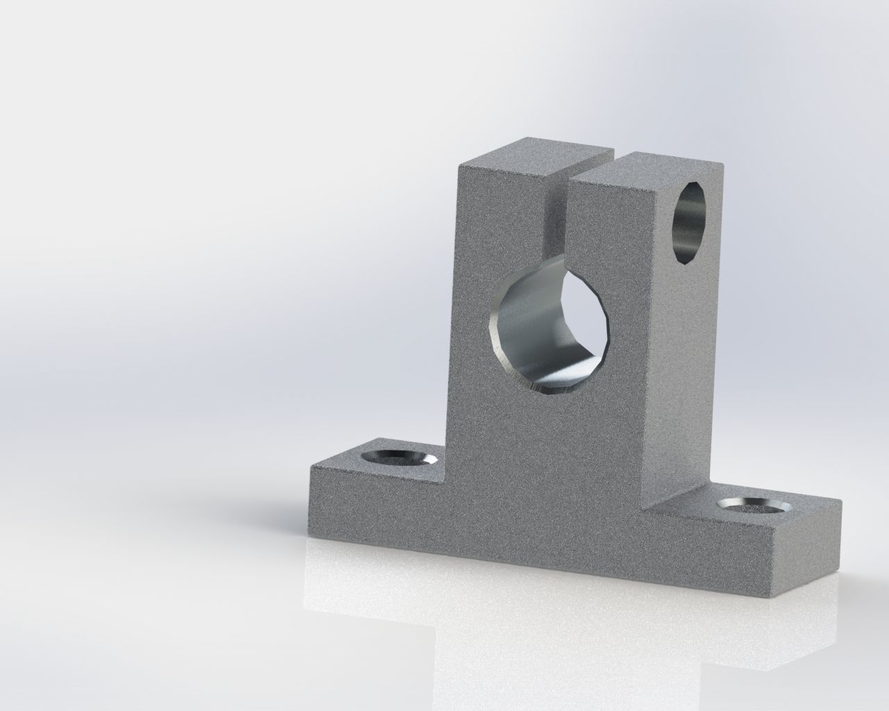 Shaft support SK 3D model | CGTrader