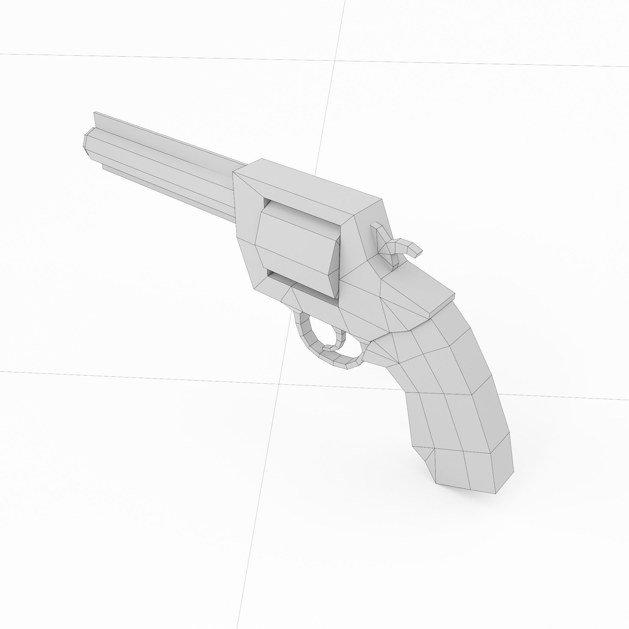 3D model COLT ANACONDA revolver VR / AR / low-poly | CGTrader