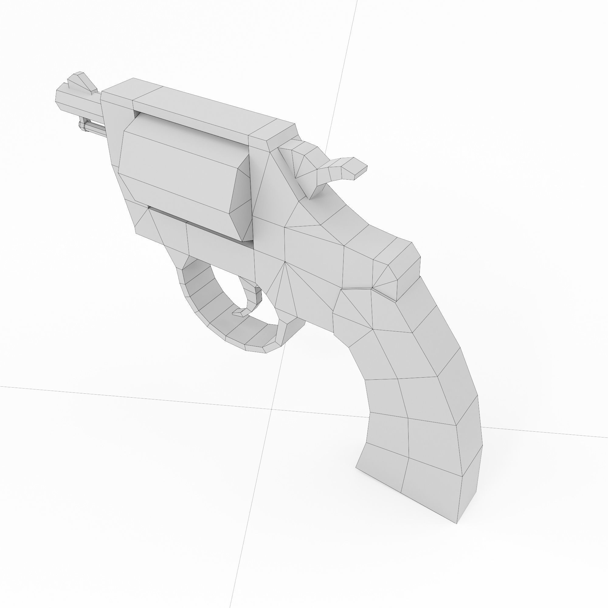 3D model COLT COBRA revolver VR / AR / low-poly | CGTrader