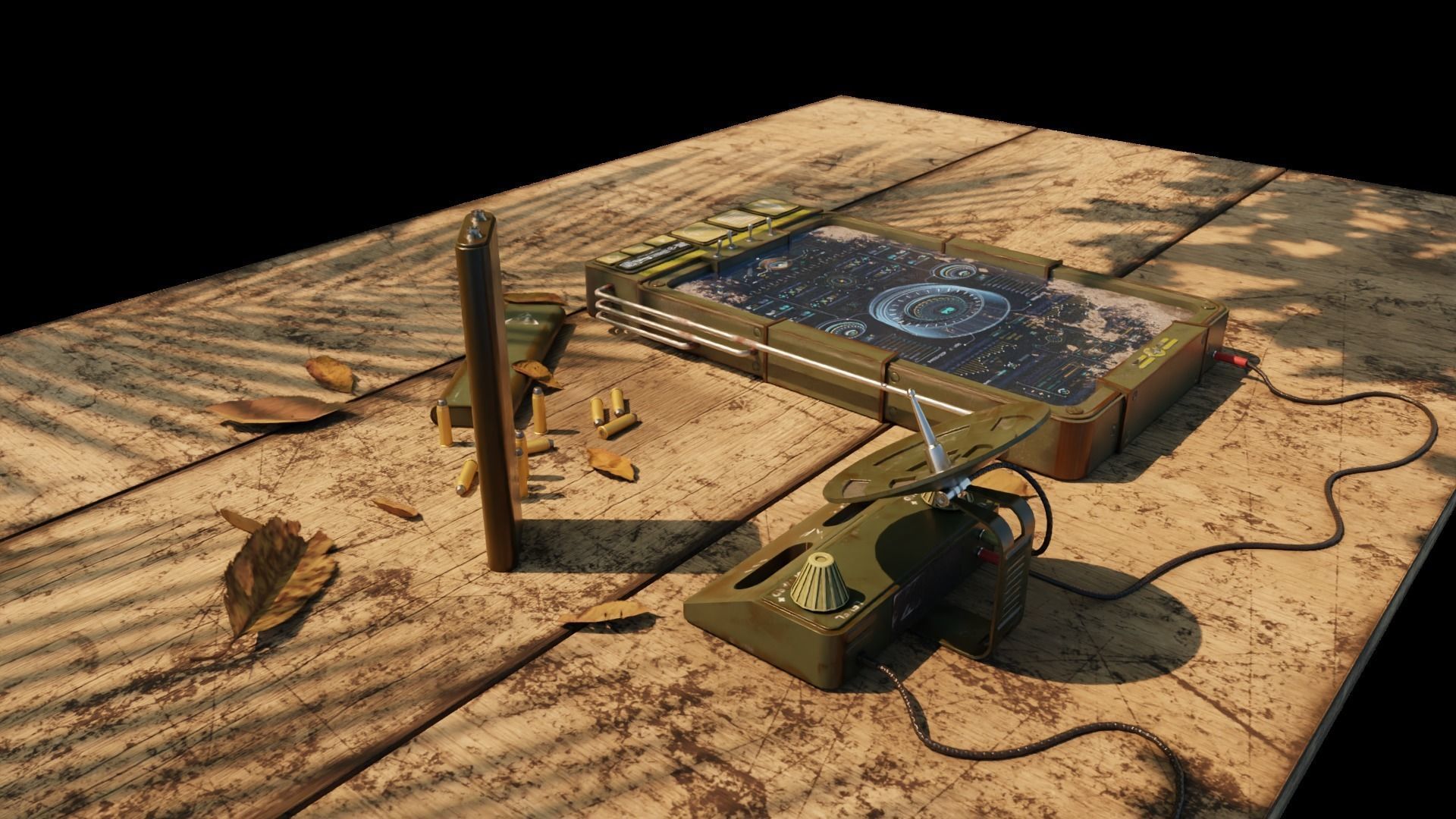 Science-Fi Military Interface 3D Model 3D model | CGTrader