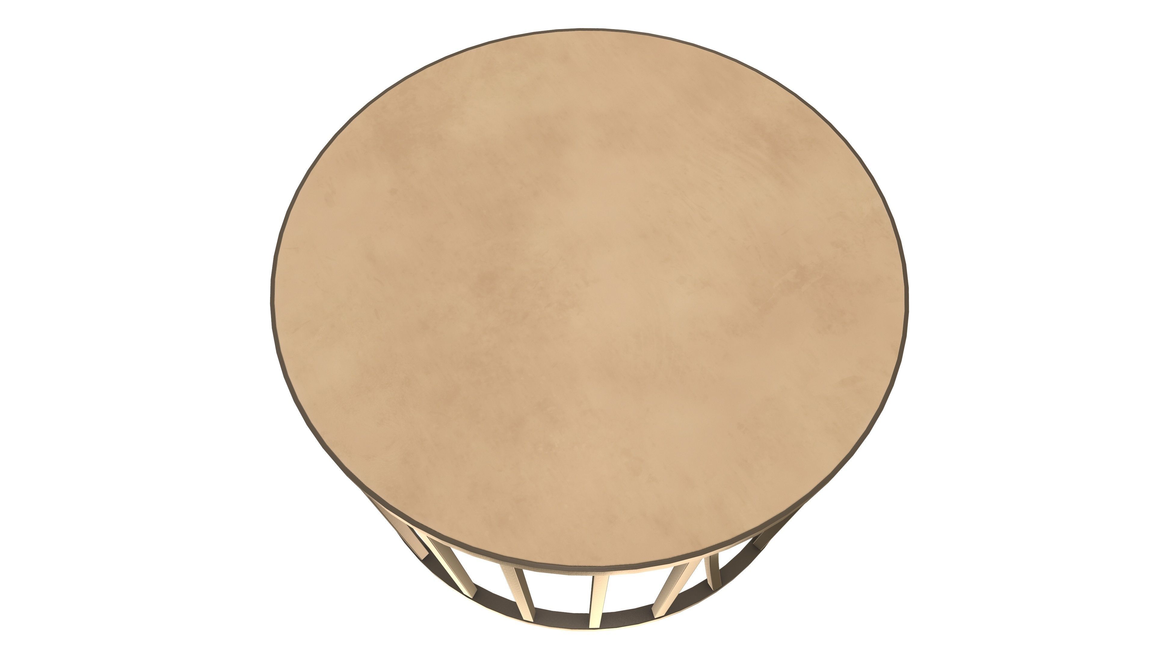 3D model Round Table Round Table V1 3D Model VR AR PBR VR / AR / low ...