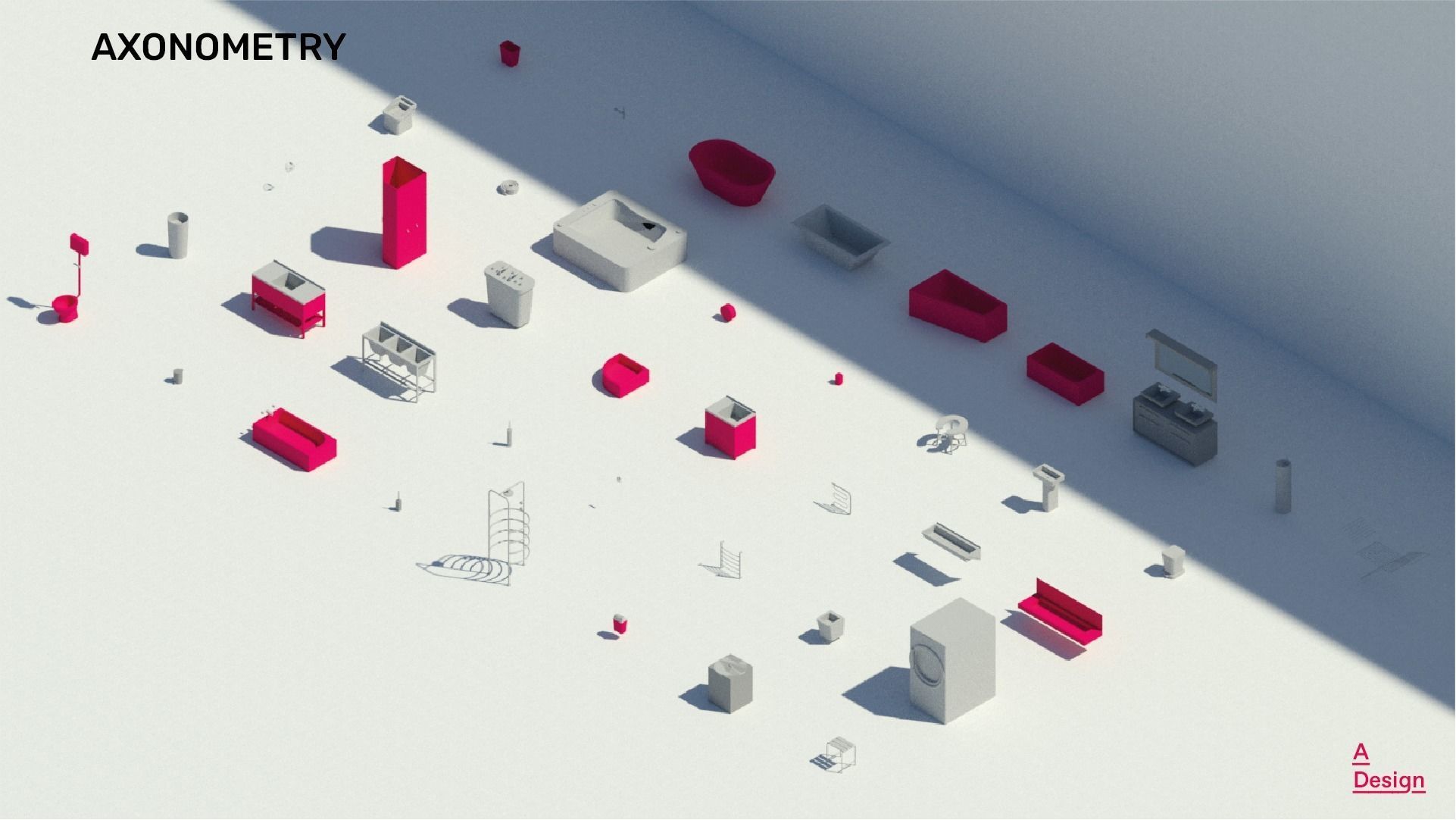 Bathroom equipment - Pack of revit families 3D model | CGTrader