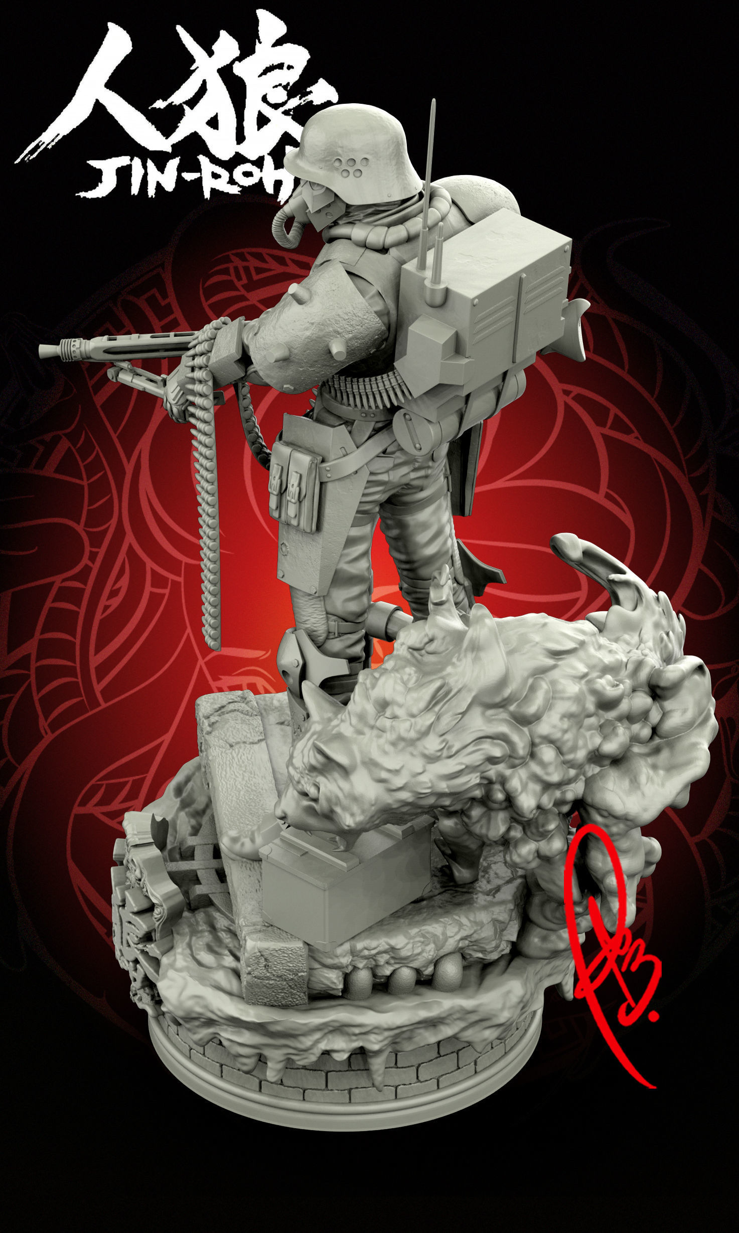 JIN ROH BY CREATIVE GEEK MB 3D model 3D printable | CGTrader
