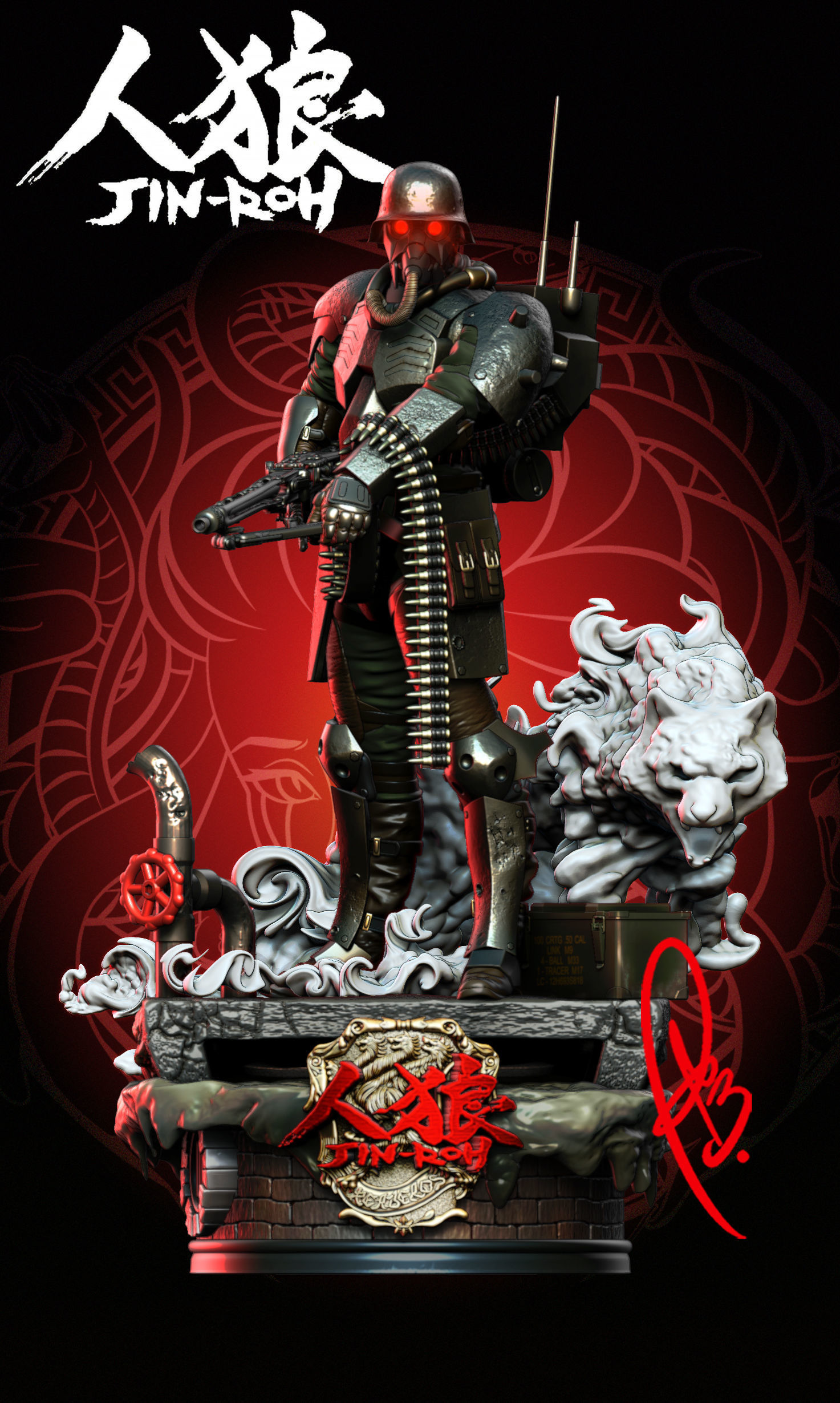 JIN ROH BY CREATIVE GEEK MB 3D model 3D printable | CGTrader