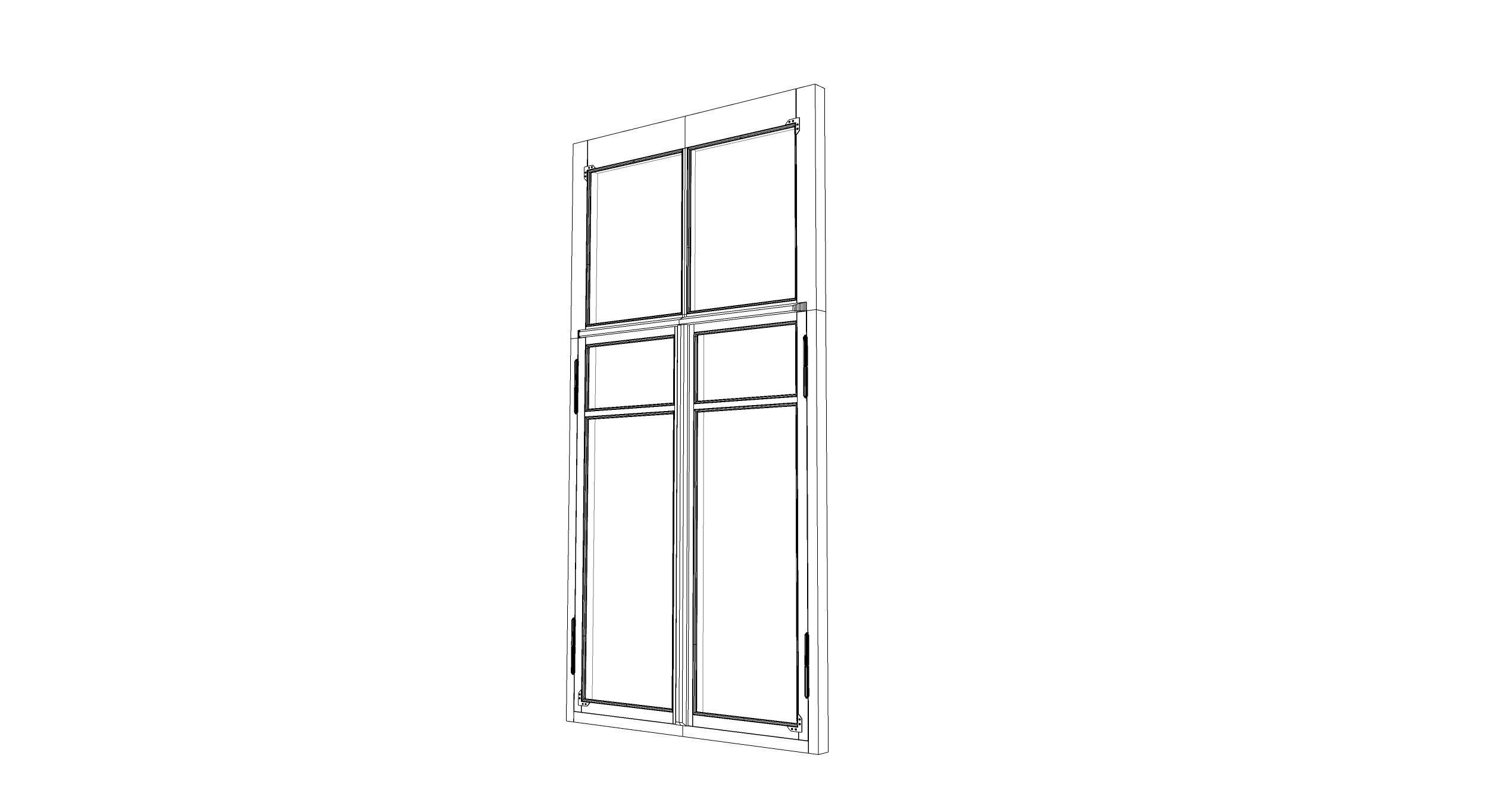 Classic frame window free 3D model | CGTrader