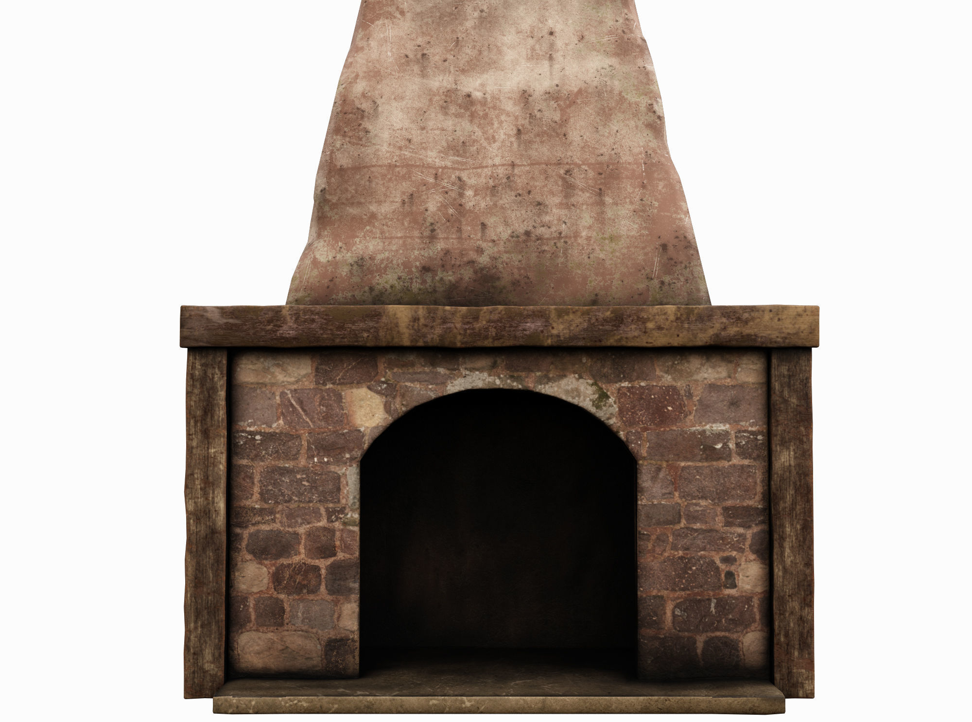 3D model Medieval Fireplace VR / AR / low-poly | CGTrader