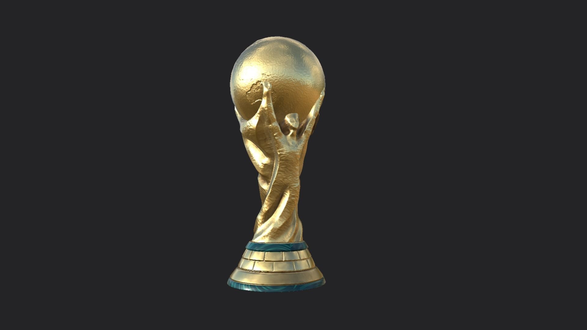 FIFA World Cup Trophy 3D model 3D model | CGTrader