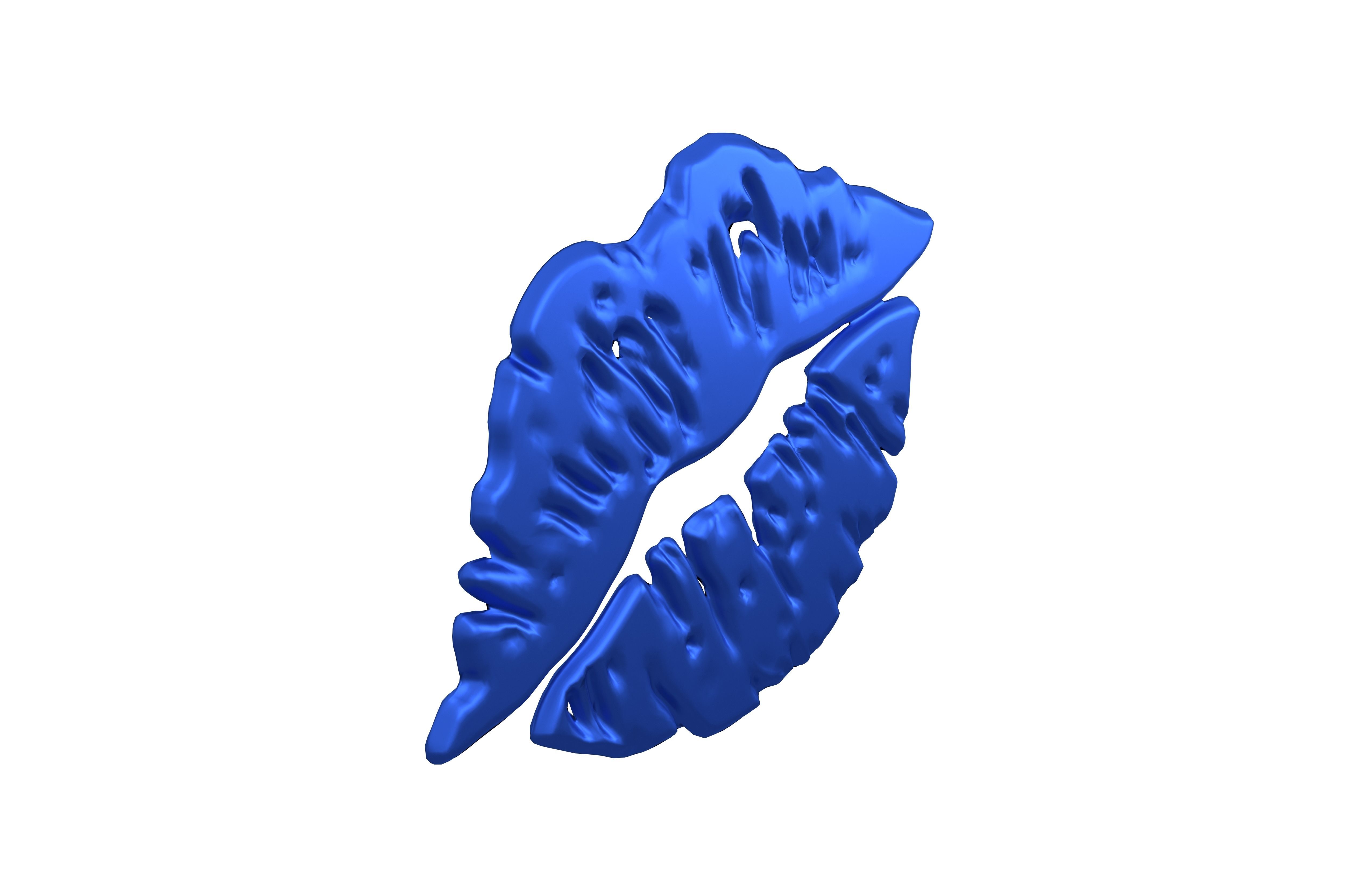 3D model Kiss Mark v1 013 VR / AR / low-poly | CGTrader