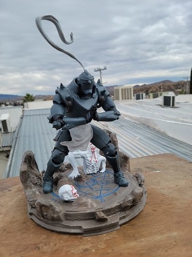 Alphonse elric - full Metal 3D model 3D printable | CGTrader