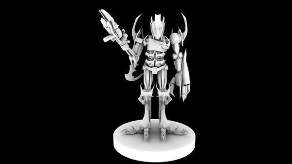 3D model Organic mech VR / AR / low-poly | CGTrader