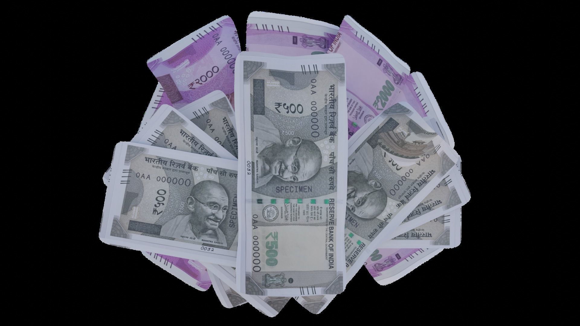 Indian Notes 3D model | CGTrader