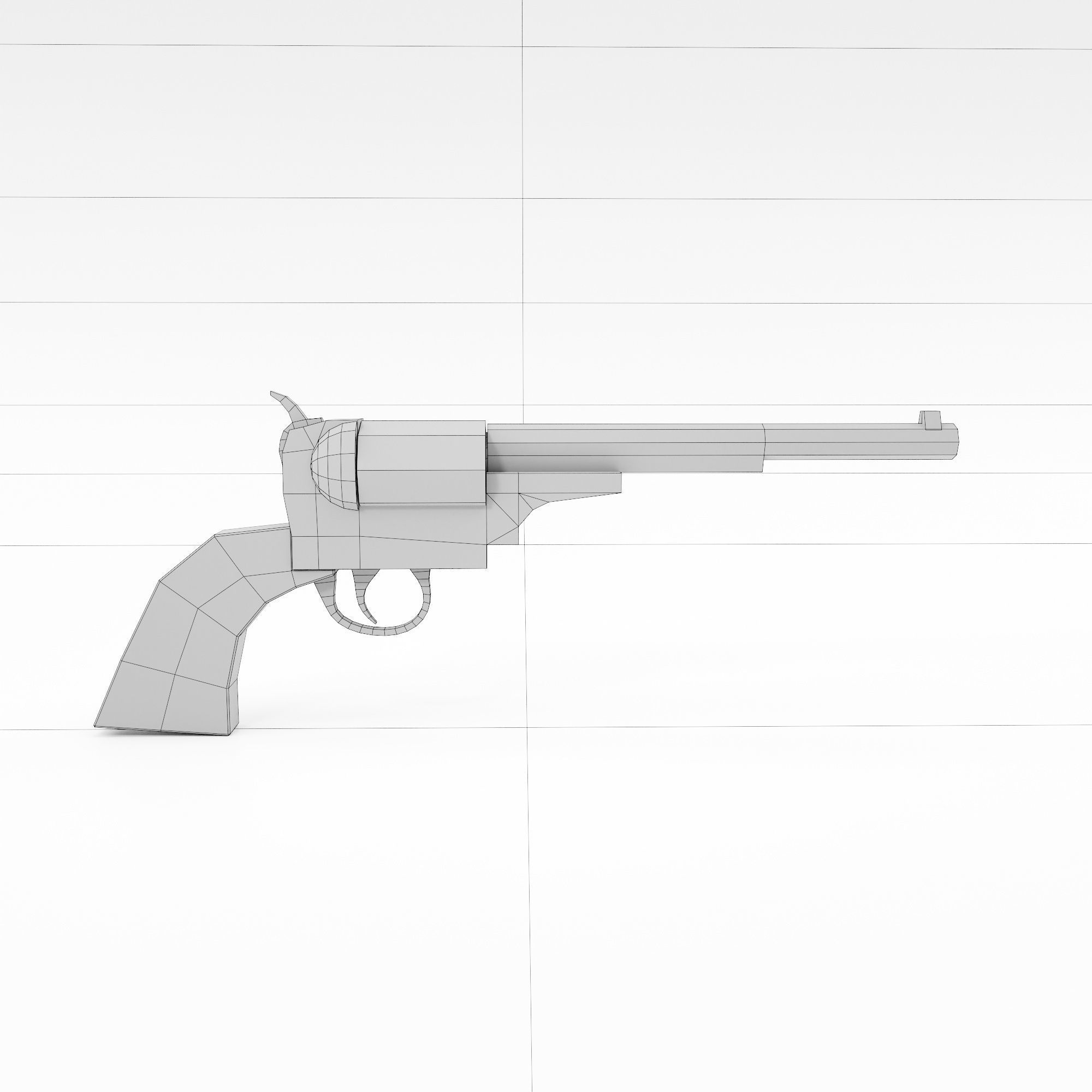 3D model Colt Model 1871 72 Open Top VR / AR / low-poly | CGTrader