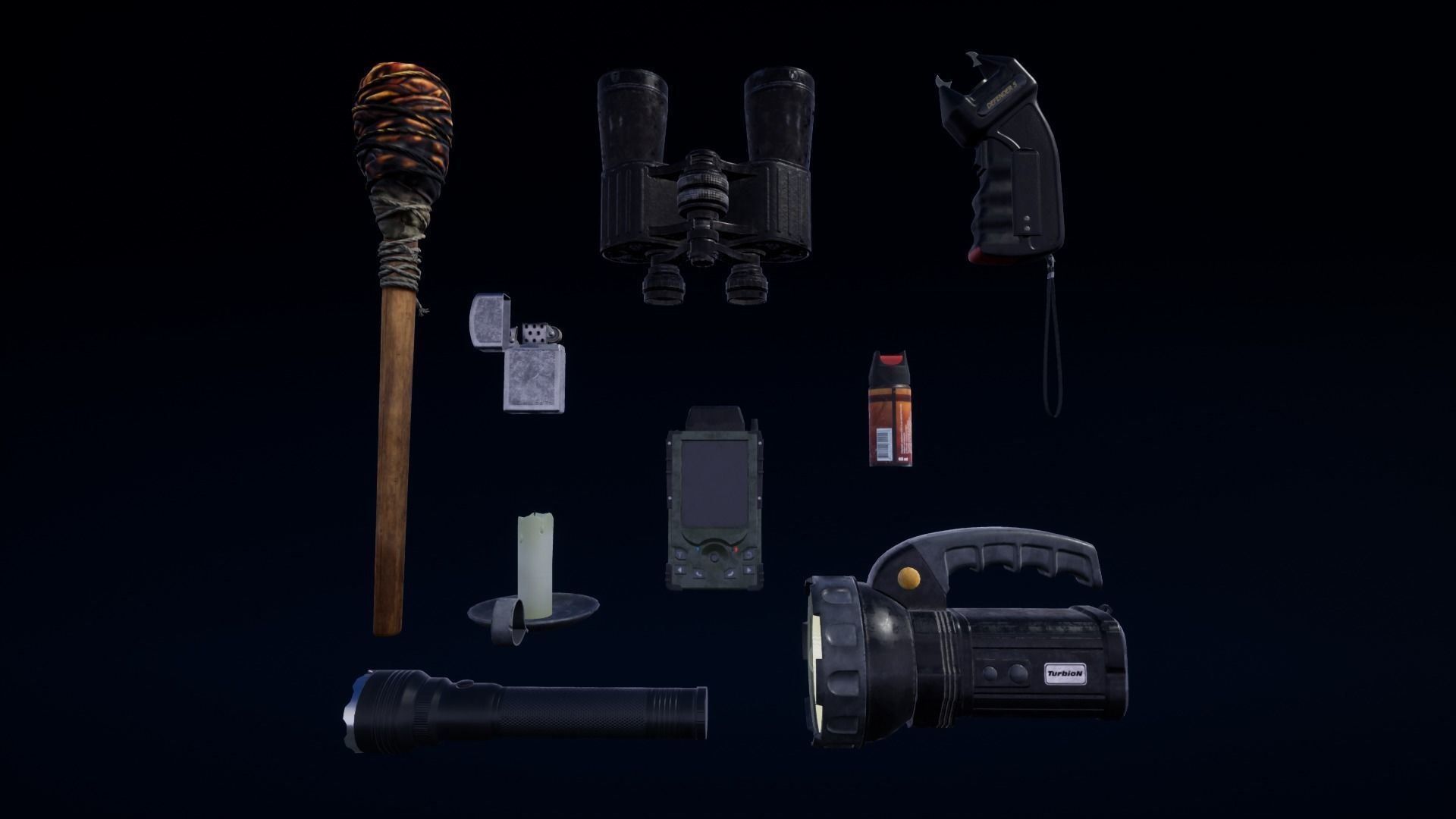 3D model FPS STARTER PACK VR / AR / low-poly | CGTrader