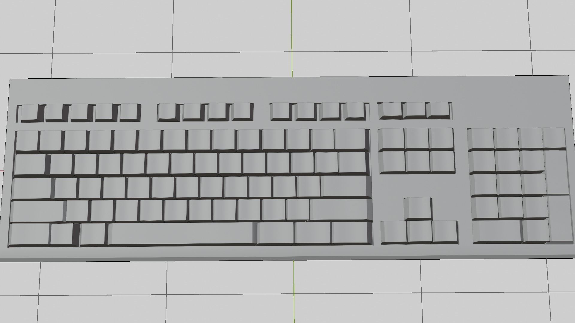 Rgb keyboard 3D model | CGTrader