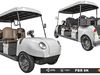 3D model Golf Buggy Car VR / AR / low-poly | CGTrader