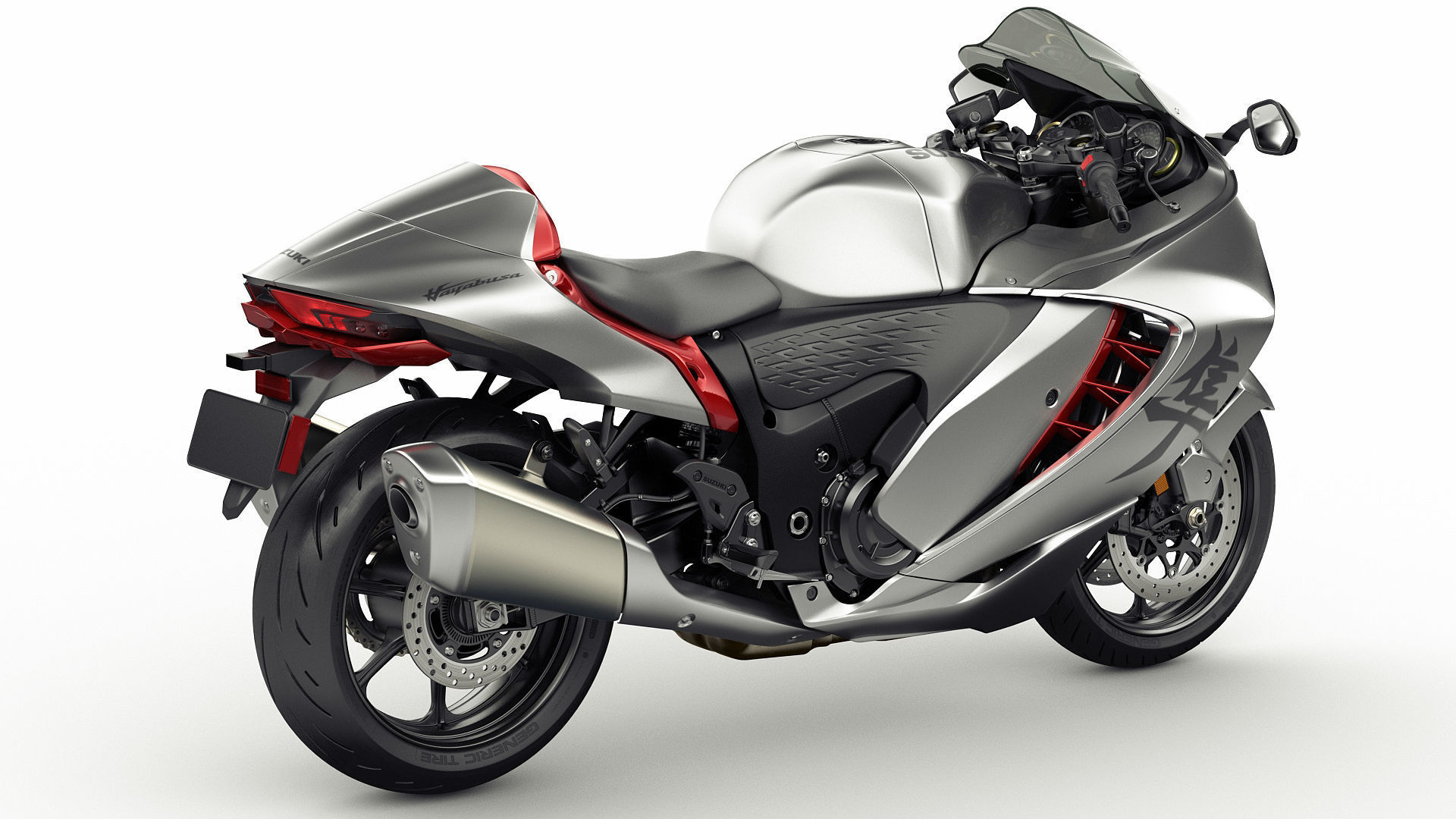 Suzuki Hayabusa 2022 3D model | CGTrader