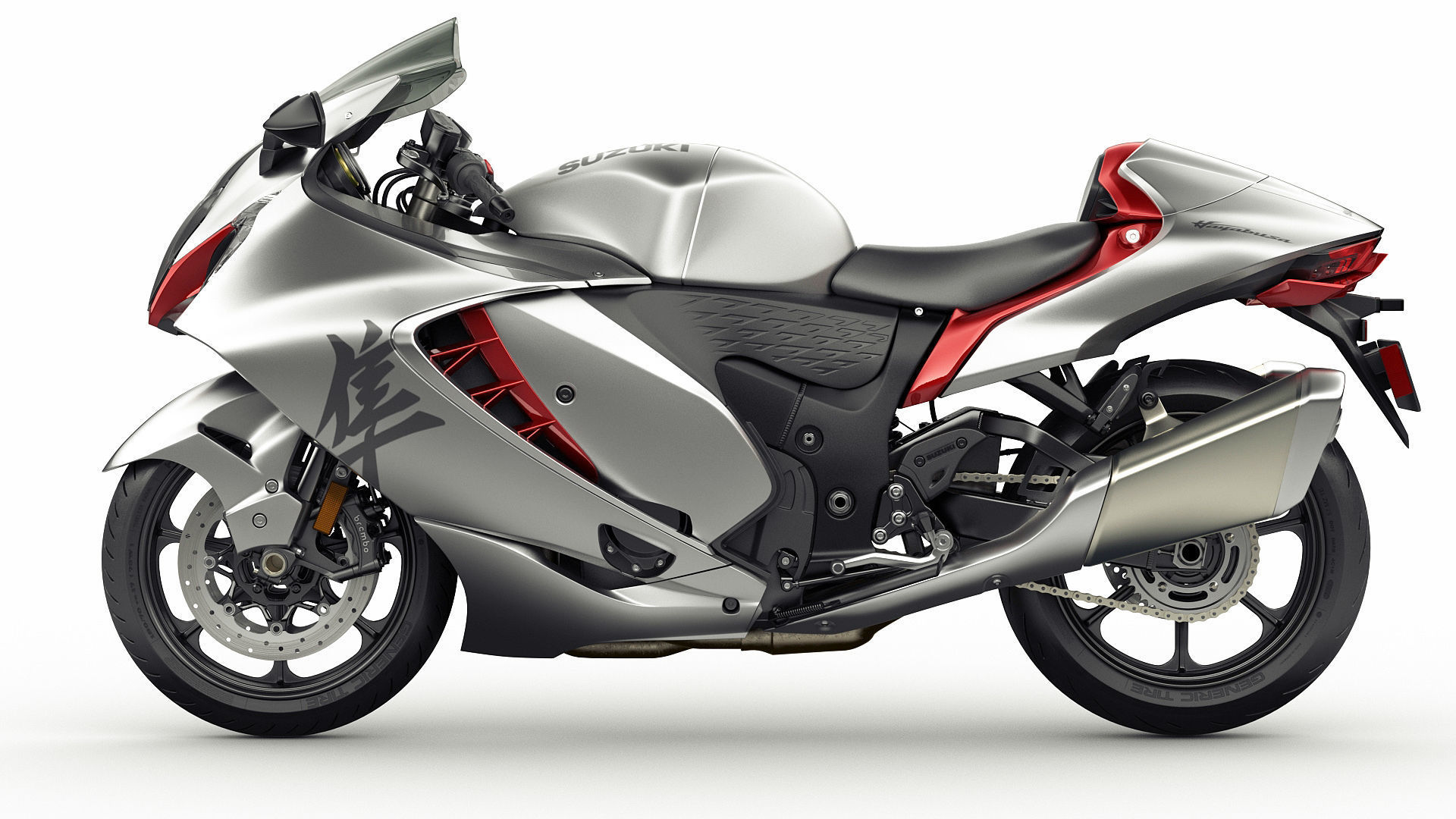 Suzuki Hayabusa 2022 3D model | CGTrader
