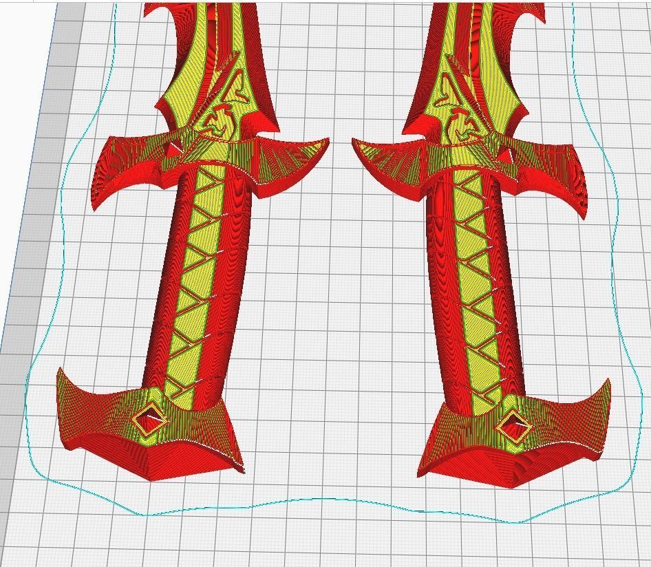 Valorant Reaver Knife 3D model 3D printable | CGTrader