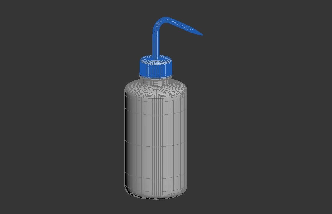 Tattoo wash bottle free 3D model | CGTrader