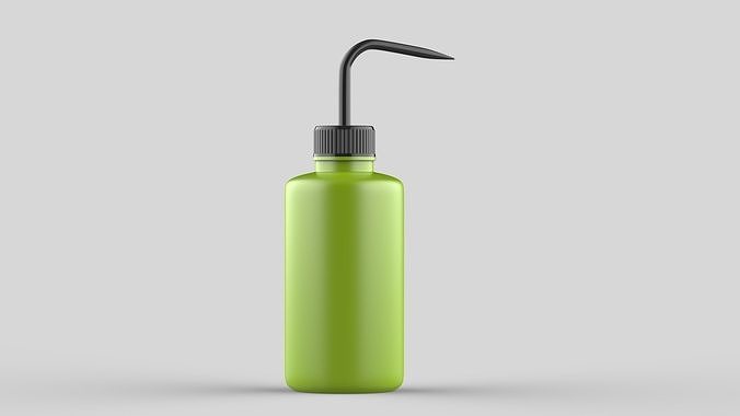 Tattoo wash bottle free 3D model | CGTrader