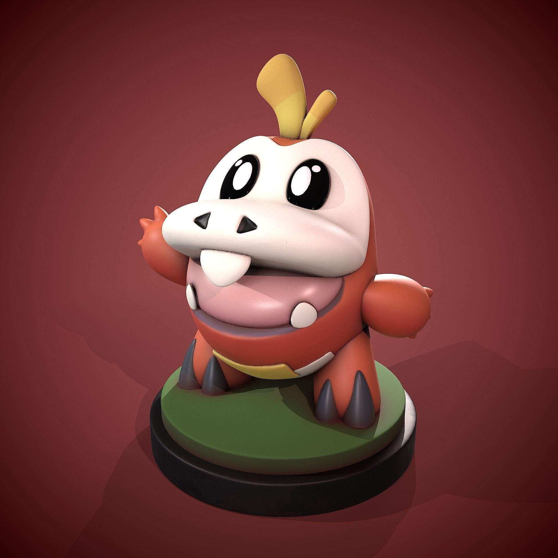 FUECOCO STL - POKEMON SCARLET POKEMON VIOLET 3D model 3D printable ...