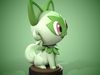 SPRIGATITO STL - POKEMON SCARLET POKEMON VIOLET 3D model 3D printable ...