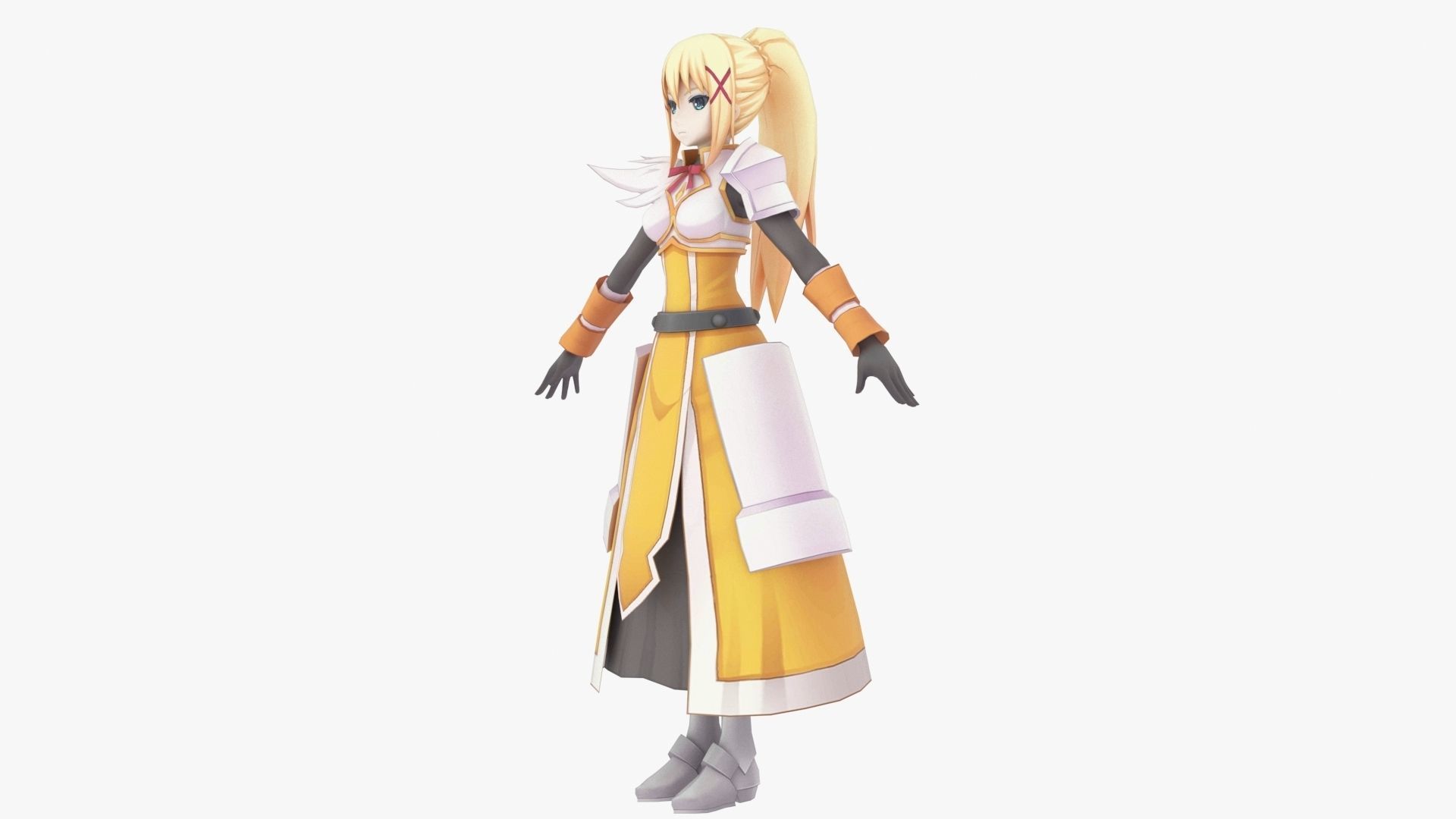 Darkness - Konosuba 3D model | CGTrader