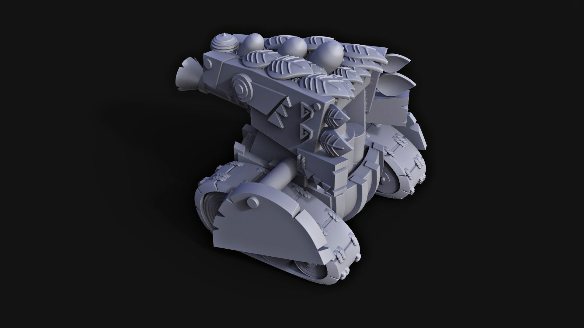 Palico Tank - Monster hunter Tank 3D model 3D printable | CGTrader
