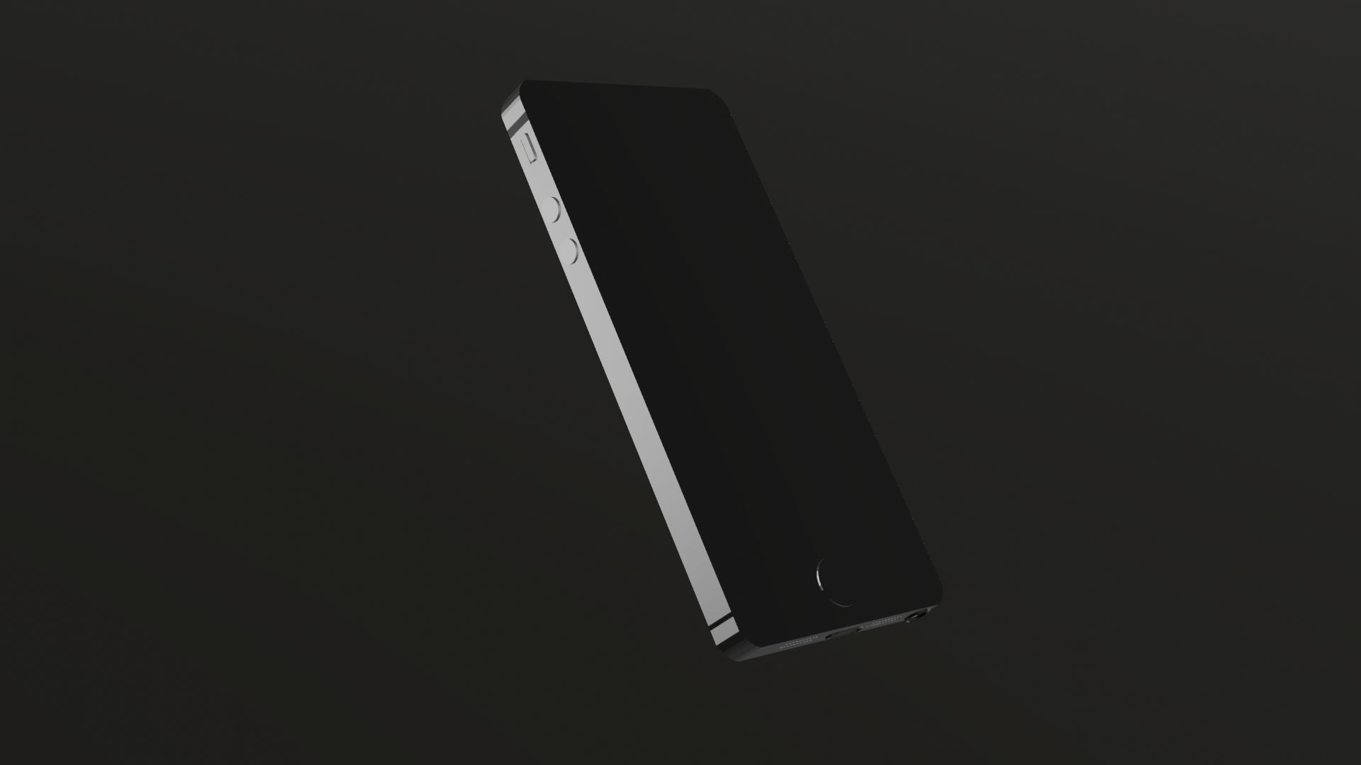 iphone 5s 3D 3D model 3D printable | CGTrader