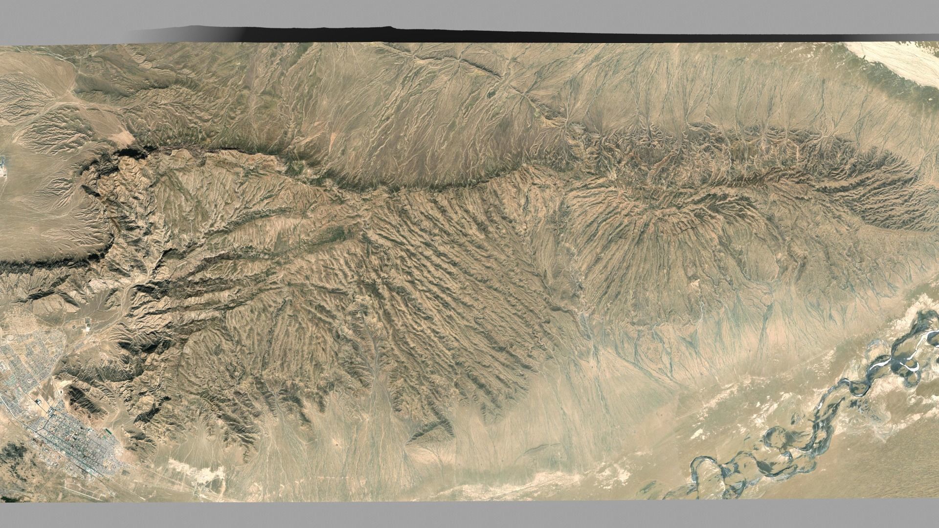 Mountain landscape The Uly Balkan 3D model | CGTrader