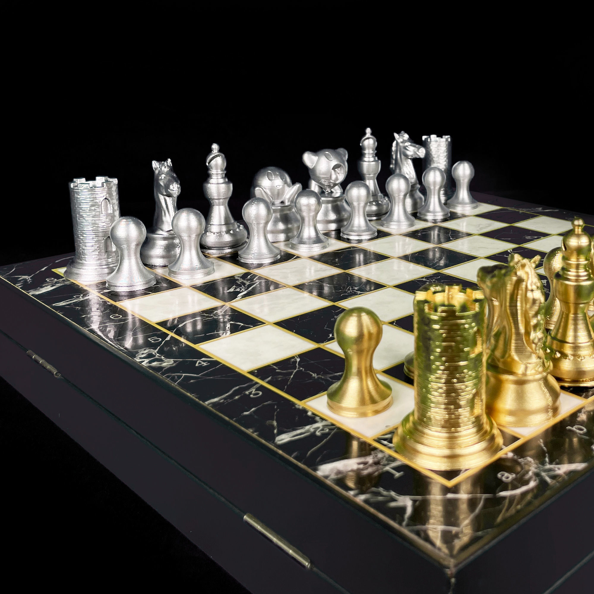 Kirby Game Characters Chess Set 3D model 3D printable | CGTrader