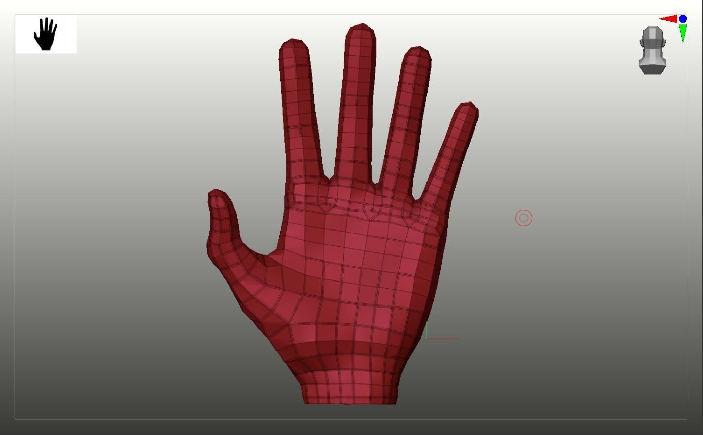 3D model Low and High poly hand VR / AR / low-poly | CGTrader