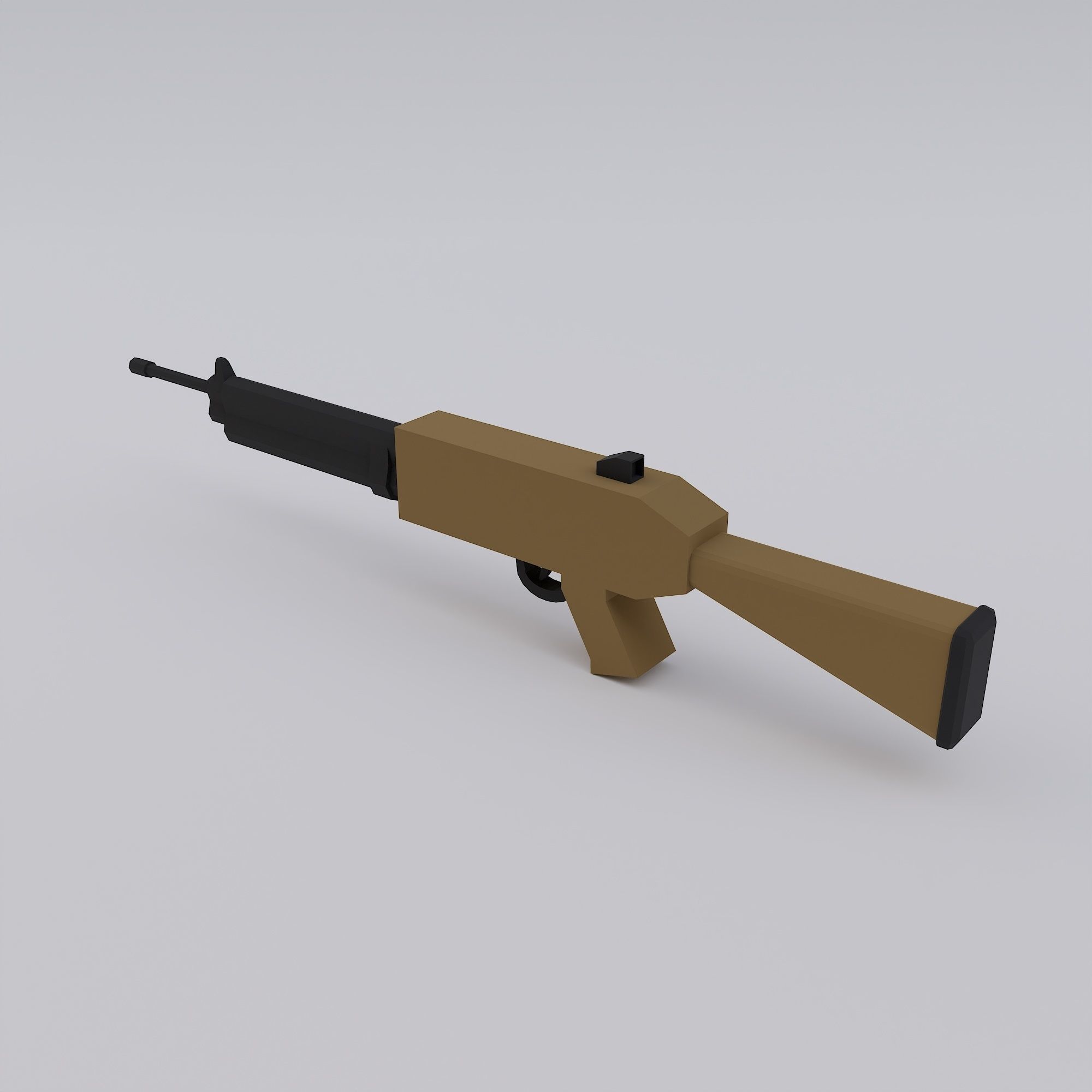 3D model Heckler Koch HK21 machine gun VR / AR / low-poly | CGTrader