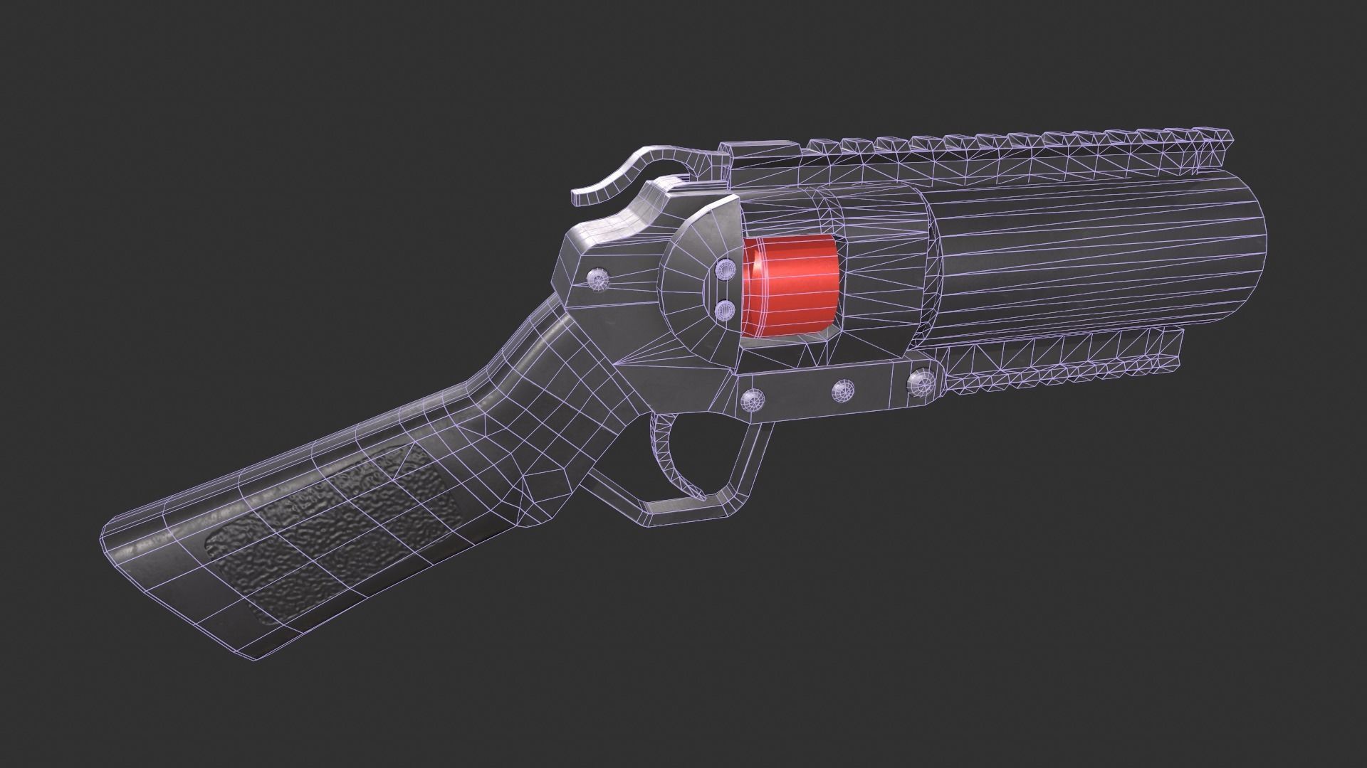 3D model M052 40mm Grenade Launcher VR / AR / low-poly | CGTrader