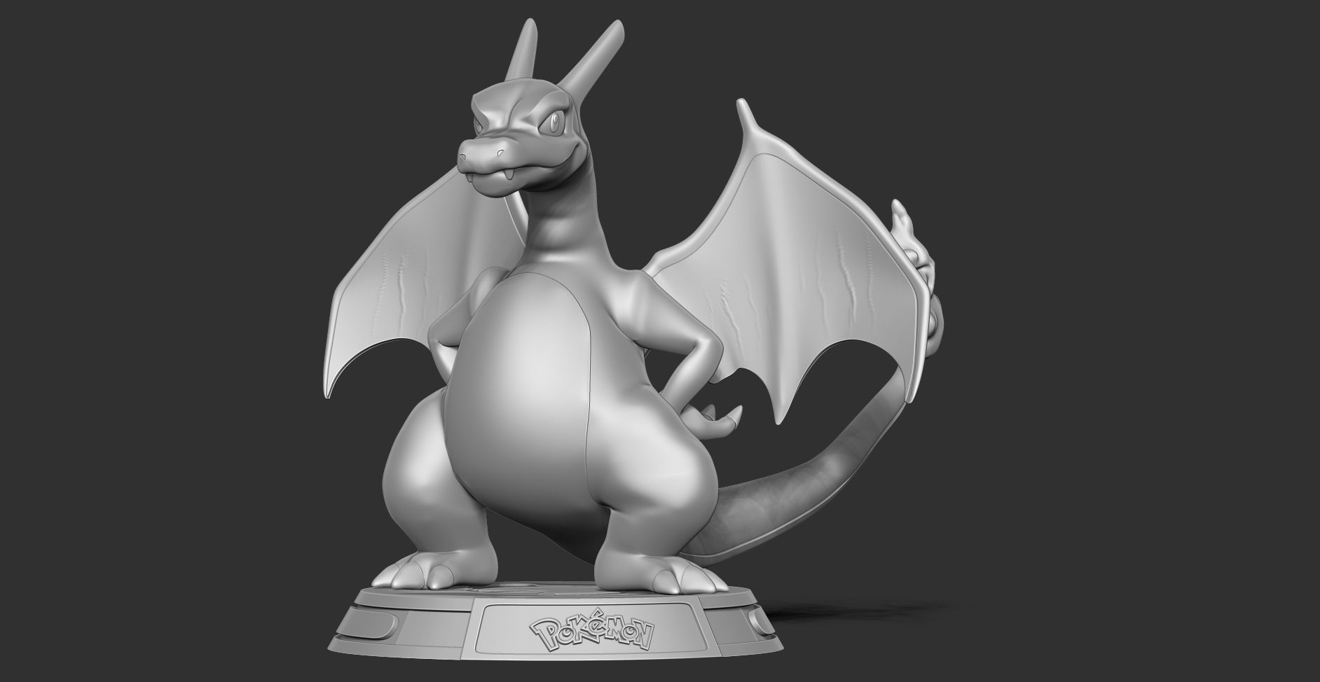 Charizard - Pokemon Unite 3D model 3D printable | CGTrader