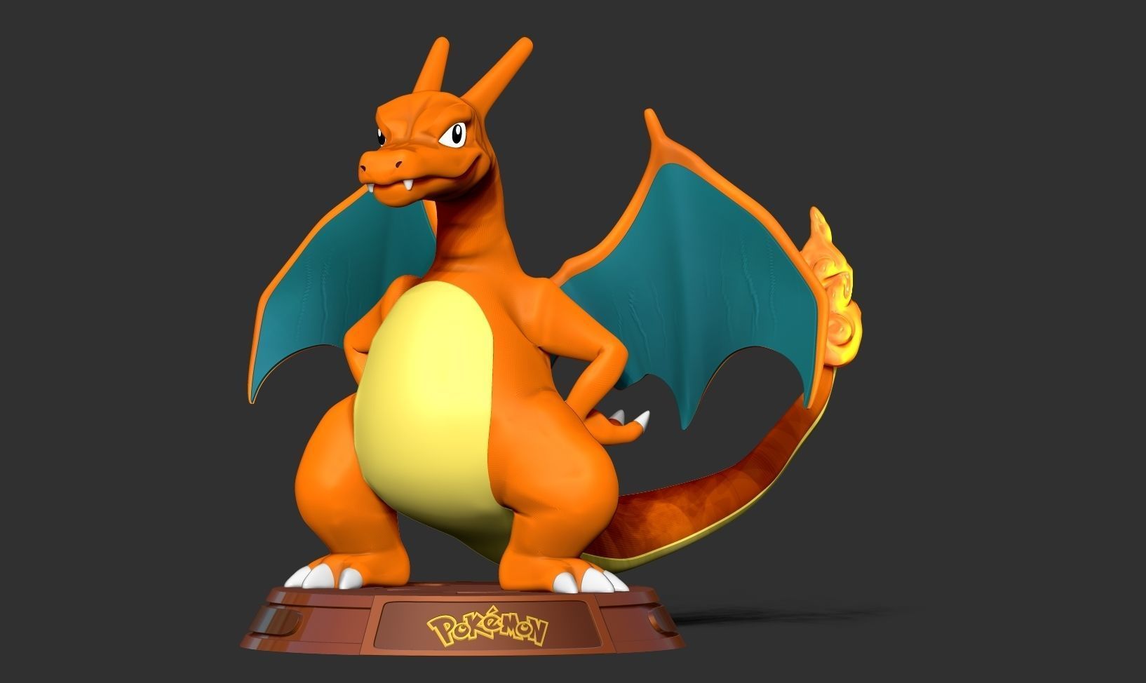 Charizard - Pokemon Unite 3D model 3D printable | CGTrader