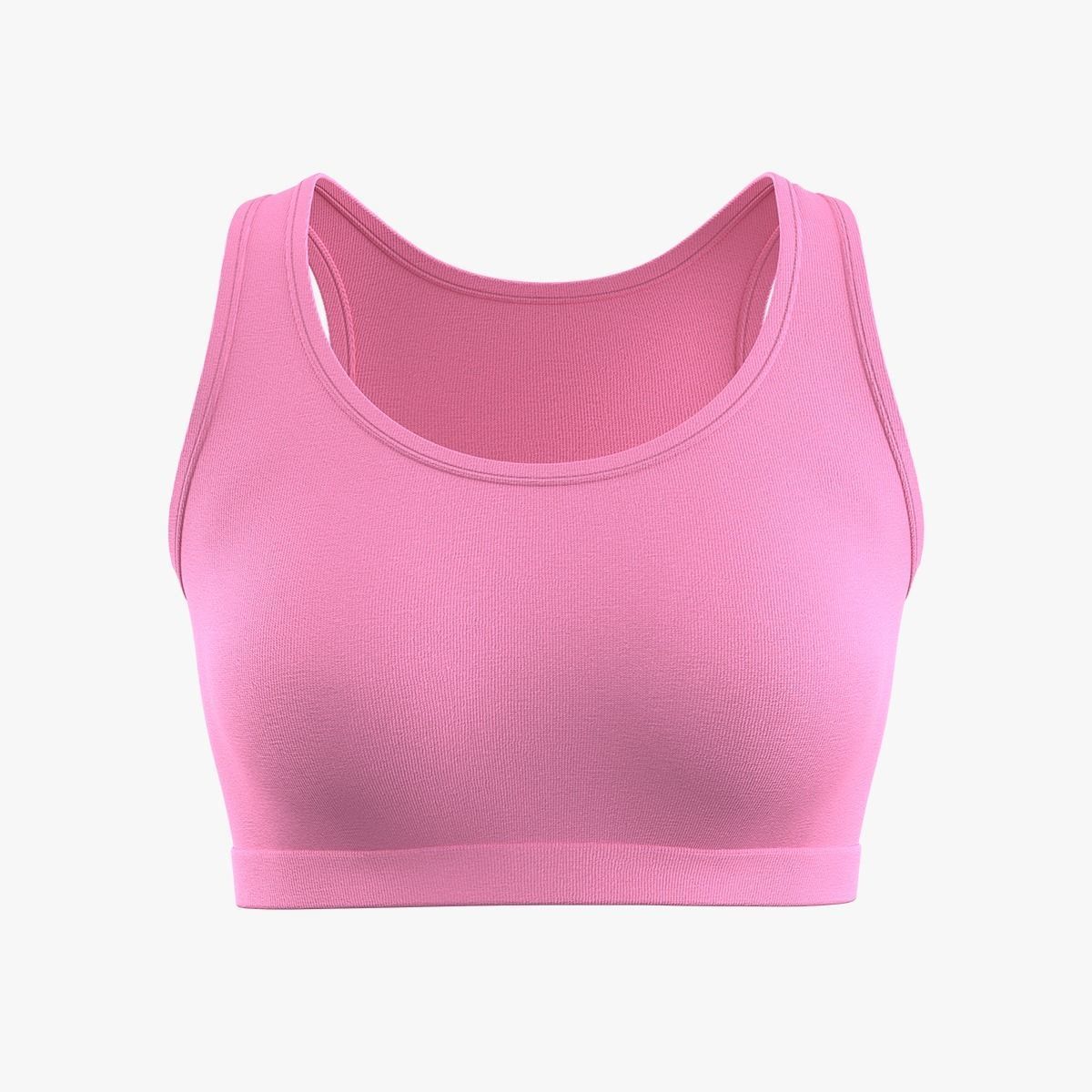 Classic Sporty Premium Bra Design 3D model | CGTrader