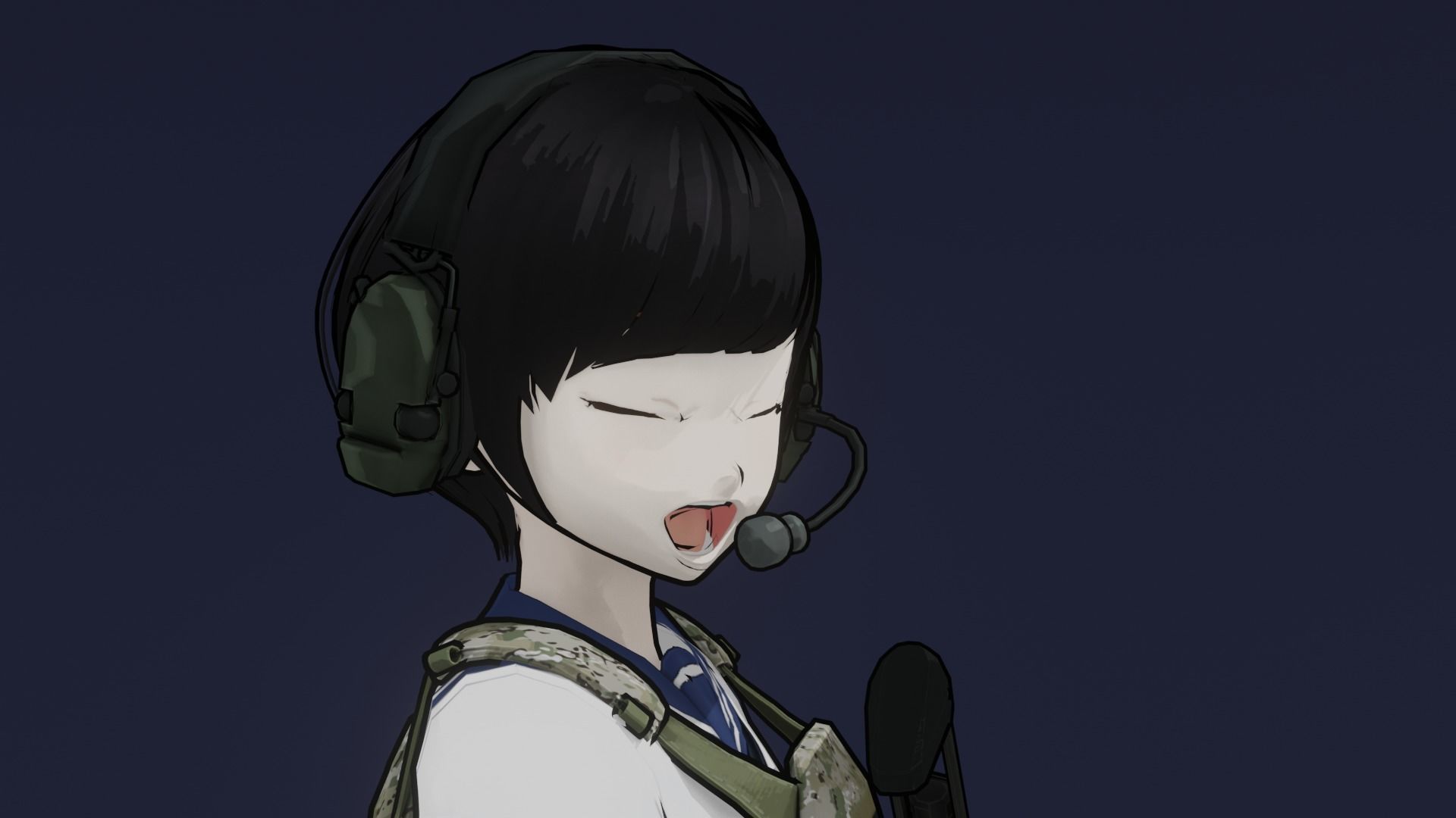 3D model Anime Operator VR / AR / low-poly | CGTrader